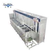 China 100KW Automatic Ultrasonic Cleaning Machine 40KHZ Dual-Frequency System for 5-500mm CNC Hardware Parts for sale