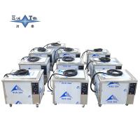 China Customized Industrial Ultrasonic Parts Cleaner 5KW with 50-500L Tank Capacity and 99.7% Oil Removal Rate for sale