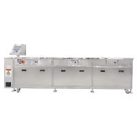 China 40KW Manual Ultrasonic Cleaning Equipment for Hardware Industry - 99.6% Oil Removal, 5-50kg Batch Capacity for sale