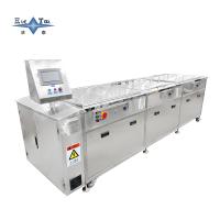 China 40KW Manual Ultrasonic Cleaning Equipment for Hardware Industry - 99.6% Oil Removal, 5-50kg Batch Capacity for sale