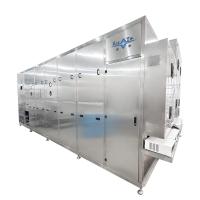 China Six-Tank Hydrocarbon Cleaning Machine with 5-200kg/hr Capacity and 0.1μm Cleanliness for Powder Metallurgy Parts for sale