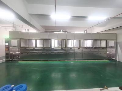 China 40KHz-80KHz Semiconductor Silicon Wafer Cleaner with Ultrasonic Alkaline/Acid Cleaning and 60℃ Operation for sale