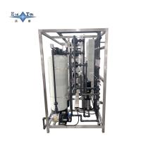 China JTC-1TRO/EDI 1-Ton Double-Stage RO+EDI Ultrapure Water Unit for Ultrasonic Cleaning - 2.5M×1.5M×2M Dimensions with 18.2 MΩ*cm Resistivity for sale