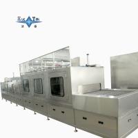 China Medical Device Through-Type Cleaning & Drying System with 0.5-3m/min Mesh Conveyor and 50-80℃ Hot Air Drying for sale