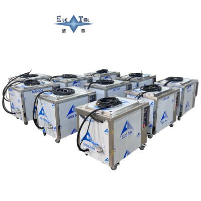 China Industrial Single-Tank Ultrasonic Cleaner 50L-500L Capacity | 304 Stainless Steel Tank for Metal Hardware Degreasing & Derusting for sale