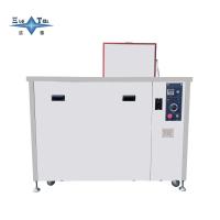 China Single-Tank Ultrasonic Cleaning Machine with Filtration System - 0-30 Minute Timer & 60%+ Fluid Reuse for Industrial Applications for sale