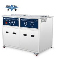 China Double-Tank Ultrasonic Cleaning & Drying Equipment - 30-80°C Temperature Range, 304 Stainless Steel Tanks for Industrial Use for sale