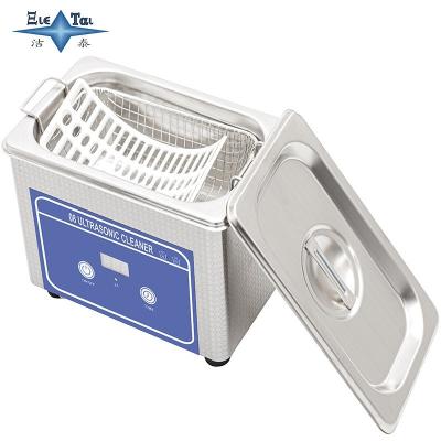 China 35W 0.8L Mini Ultrasonic Cleaner Multi Use Deep Clean Jewelry Eyeglasses Watch Shaver Dentures for sale