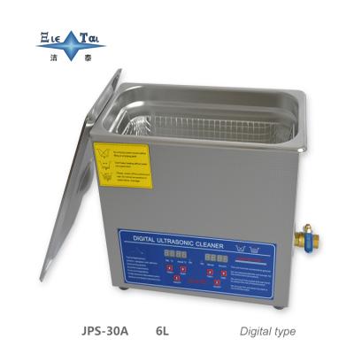 China 180W 6L Ultrasonic Cleaner 304 Stainless Steel Tank Low Noise Commercial Workshop Equipment for sale