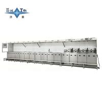 China 251KW Manual Electrolytic Cleaning Line with Dual-Frequency Ultrasonic Cleaning Customized for Valve Body & Semiconductor Components for sale