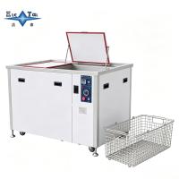 China Single-Tank Ultrasonic Cleaning Machine with Filtration System - 0-30 Minute Timer & 60%+ Fluid Reuse for Industrial Applications for sale
