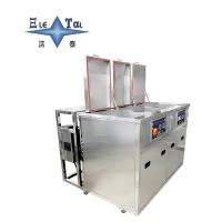 China 40KW Three-Tank Ultrasonic Cleaning Equipment, 40kHz Industrial Ultrasonic Units for Hardware Industry Precision Cleaning & Degreasing for sale