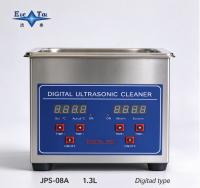 China **1.3L Quiet Digital Ultrasonic Cleaner, 60W Commercial Ultrasonic Washer with Adjustable Timer** for sale