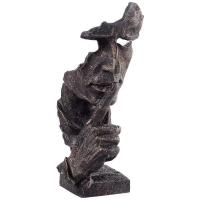 China Indoor Livingroom Abstract Face Head Decorative Art Craft for sale