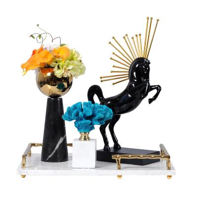 China Office Home Decorative Tabletop Arts And Crafts Sculpture for sale