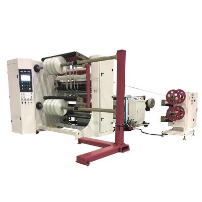 China Multifunctional Foil Paper Roll Slitting Rewinding Machine 300m/min for sale