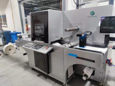 China Label Digital Enhancement Inkjet Digital Printer Varnish And Foil Stamping for sale
