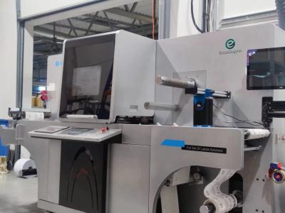 China Digital Label Cold Foil Stamping And Spot Varnishing Enhancer for sale