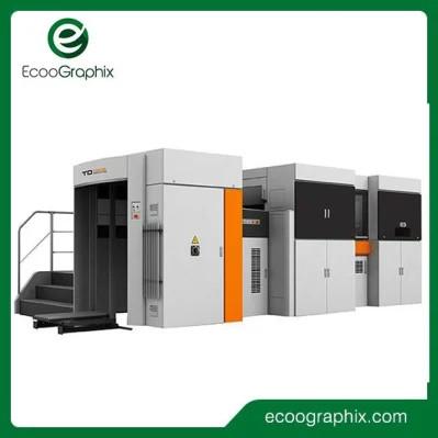 China PLC Automatic Foil Stamping Die Cutting Machine With Stripping 1060 X 740mm for sale