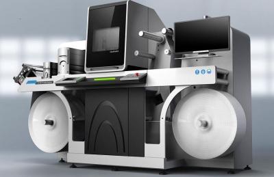 China Digital Foil Stamping And Varnishing Label Enhancement Machine 6m/Min - 30m/Min for sale