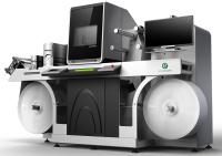 China Adhesive Label Cold Foiling Digital Die Cutting Machine 60m/Min for sale