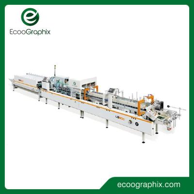 China Carton Paper Box Making Machine with Servo Control for Enhanced Accuracy for sale