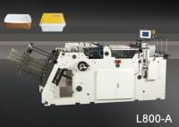 China Ecoographix Automatic Folding Paper Box Making Machine For Food for sale