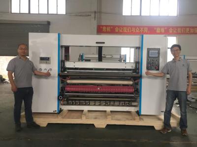 China 1400mm Thermal Paper Slitting Rewinding Machine with 300mm Rewinding Diameter and 1200mm Unwinding Diameter for Fax and POS Rolls for sale