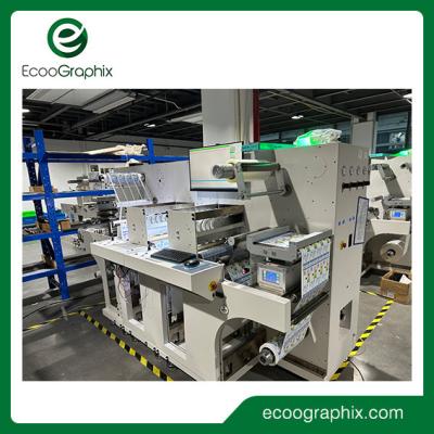 China Label Digital Die Cutter Stripping Machine  with Laminating for sale