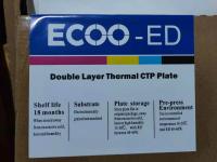 China Long Runs Double Layer Thermal CTP Plate Chemical Resistant For Offset Printing for sale