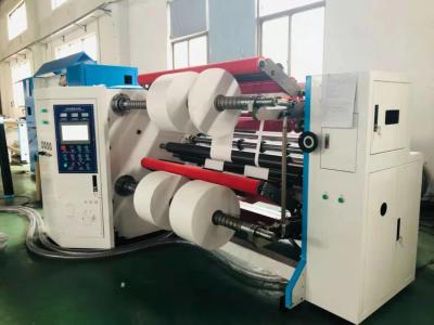 China Automatic Self Adhesive Label Slitter Rewinder For Film Sticker for sale