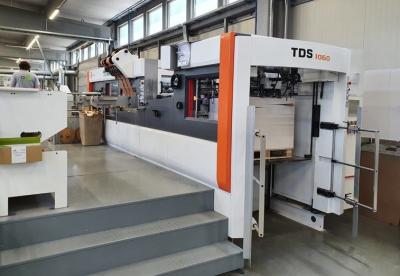 China Ecoographix Automatic Die Cutting And Hot Foil Stamping Machine With Stripping for sale