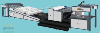 China High Speed 1450 Mm Format UV Spot And Overall Coating Machine Full Automatic for sale