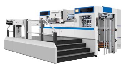 China Automatic Die Cutting And Creasing Machine With Auto Stripping Device for sale