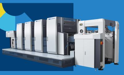 China 4 Up Format Multi-Color Sheet-Fed Offset Printing Press With Speed 12000sph for sale