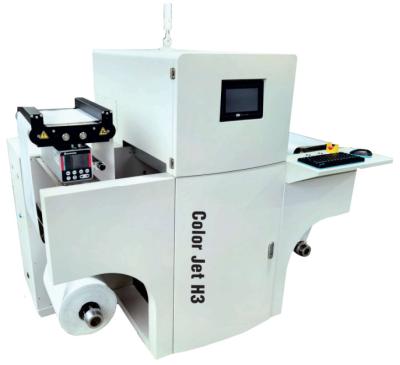 China Roll to Roll Feeding CMYK Digital Inkjet Label Printing Machine for Easy Operation for sale