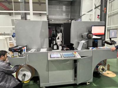 China Ecoo Digital Foil Stamping Varnishing Label Enhancing Machine for sale