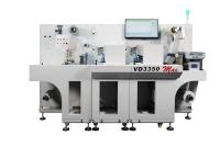 China One Station Six Heads VD3350 Digital Auto Feeding Label Die Cutting Machine for sale