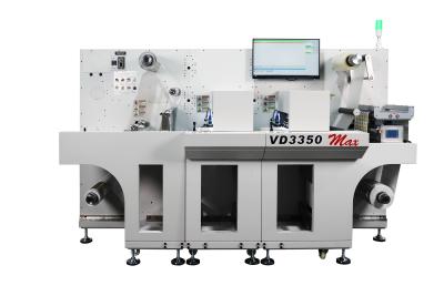China One Station Six Heads VD3350 Digital Auto Feeding Label Die Cutting Machine for sale