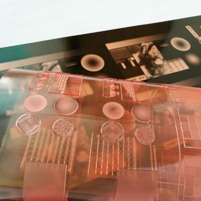 China Black 2.84mm Photopolymer Digital Solvent Plate For Flexo Printing for sale
