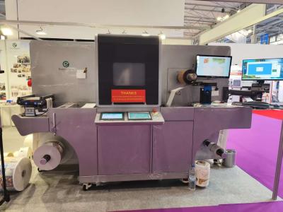 China Digital Varnish Printing Machine with 360*360 dpi up to 1440*360dpi Resolution and 10m/min - 60m/min Speed for High-Quality Label Production for sale
