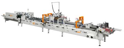 China Carton Paper Box Making Machine with Max Paper Size L800 * W600mm and Max Box Size L400 * W300 * H100mm for Paper Thickness 80-350 g/SQM for sale