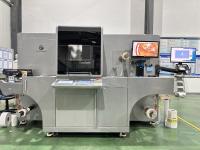 China Label Digital Embellishment Machine with Max. 60 m/min Speed 360*360 dpi Resolution and 10-150 micro Varnish Layer Thickness for sale