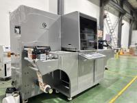 China Label Digital Embellishment Machine with Max. 60 m/min Speed 360*360 dpi Resolution and 10-150 micro Varnish Layer Thickness for sale