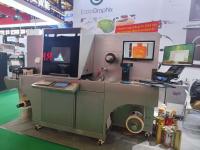 China 450mm Digital Label Post Press Varnish Printing Cold Stamping machine for sale