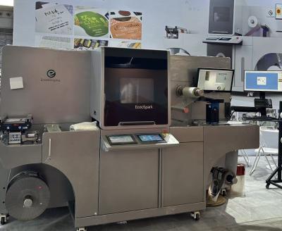 China Inkjet Digital Printer With UV Varnish Foil Stamping Maximum 50m/Min Printing Speed For Label Embellishment for sale