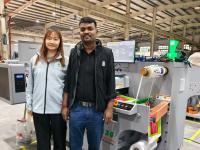 China IQ330 Digital Label Printing and Finishing Machine with 1440*360 dpi Resolution, 50m per Minute Speed, and UV LED Curing for sale