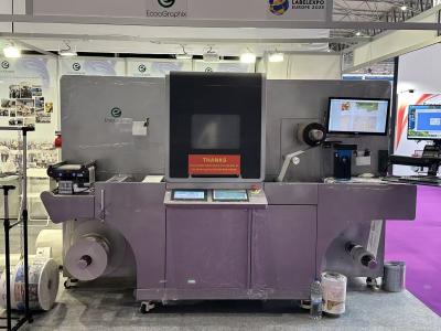 China EcooGraphix Digital Label Varnishing And Foil Stamping Machine Label Embellishment Equipment for sale