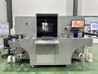 China Drop-on-Demand inkjet roll-to-roll label digigal embelishment machine Ecoospark for sale