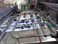 China A0 Carton Paper Sheet UV Spot Varnish Coating Polishing Machine HIS1450 for sale